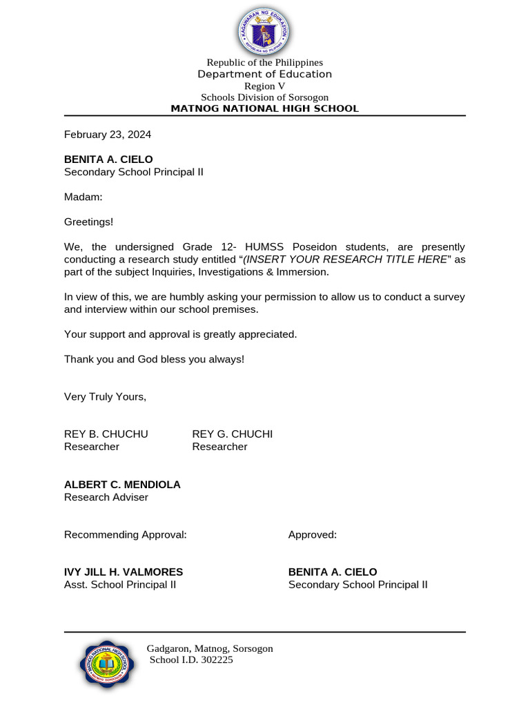 3is Format Letter | PDF