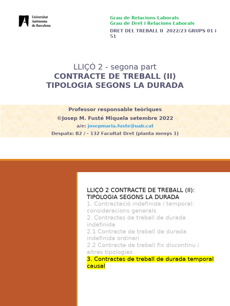 DTII TEMA2 2a Part GRAURRLL - DTII - 2022 23 | PDF