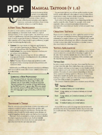 Simplified Guide to 5E Tattoos | PDF | Tattoo | Ink