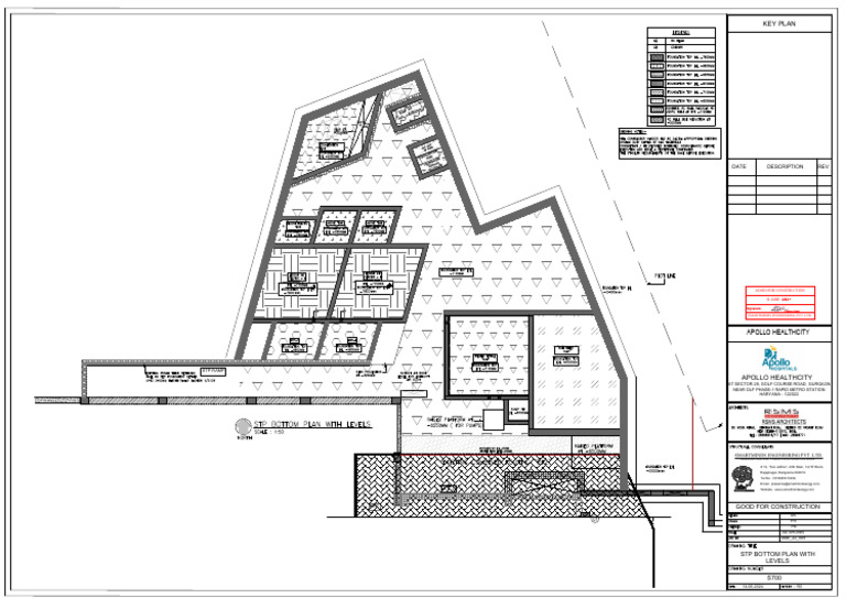 s700 - STP Bottom Plan With Levels | PDF