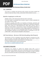 Declaration Form OCI Applicant Vancouver | PDF | Government ...