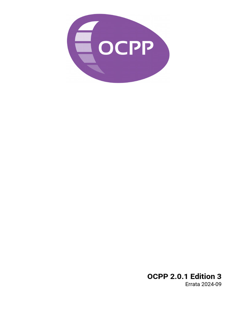 OCPP-2.0.1 Edition3 Errata 2024-09 | PDF | Software Engineering | Computing