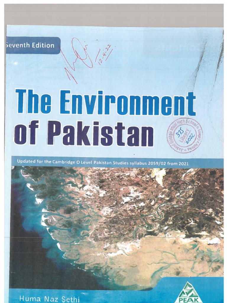 The Eviornment of Pakistan Updated 2021-1 | PDF