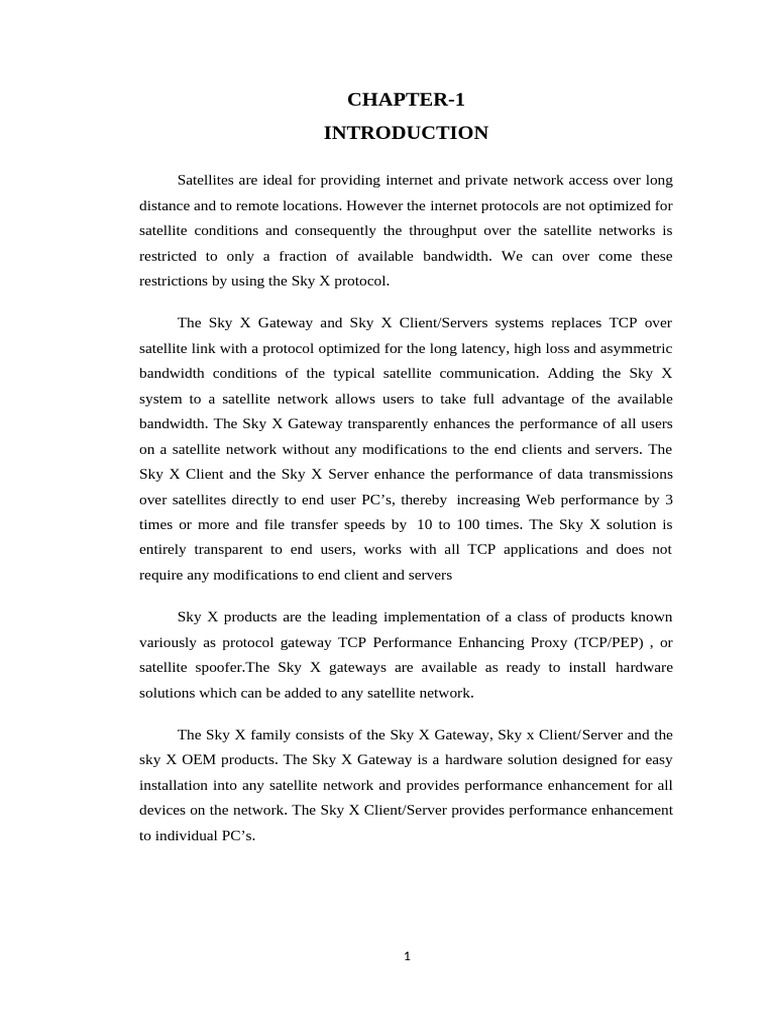 Chapter 1 | PDF | Computer Network | Transmission Control Protocol