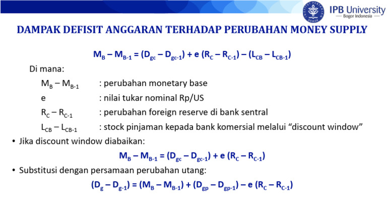 Defisit Anggaran, Inflasi, Dan Neraca Pembayaran (1) - 2 | PDF