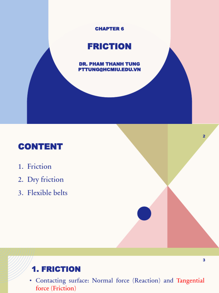 Chapter 6 - Friction | PDF | Friction | Force