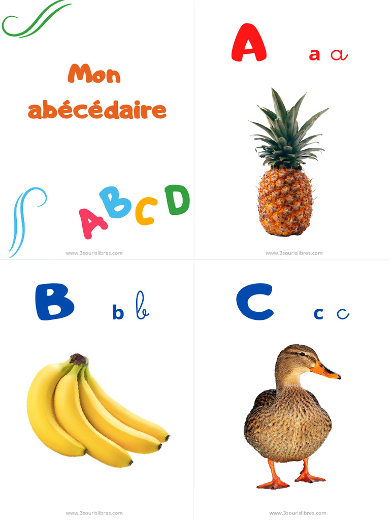 Abecedaire Petit Cahier | PDF