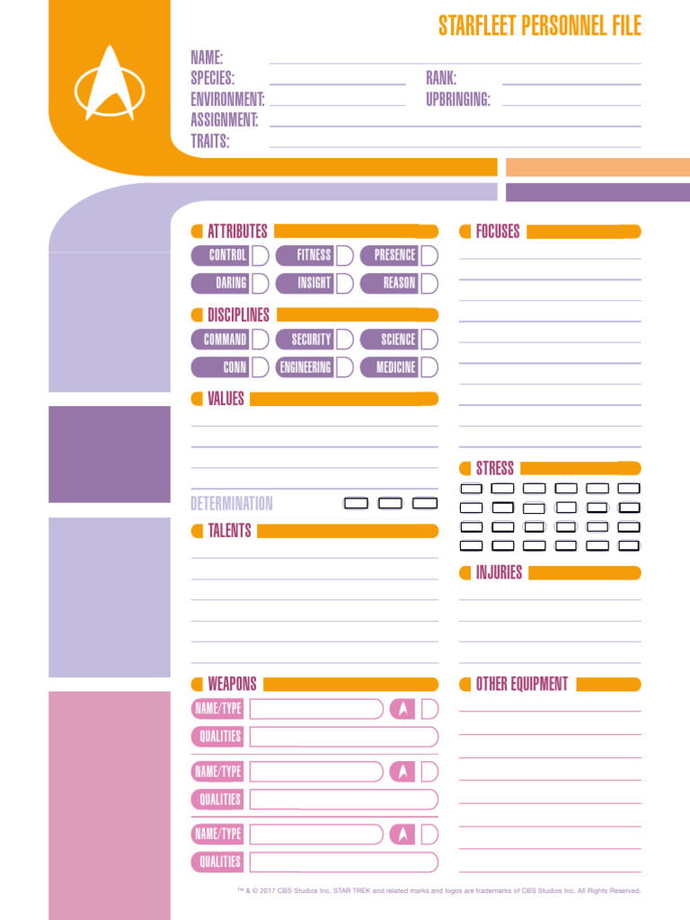 Startrek Character STARTREK | PDF | Star Trek