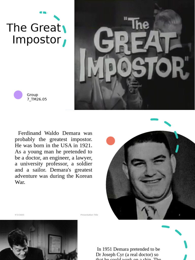 The Great Impostor | PDF