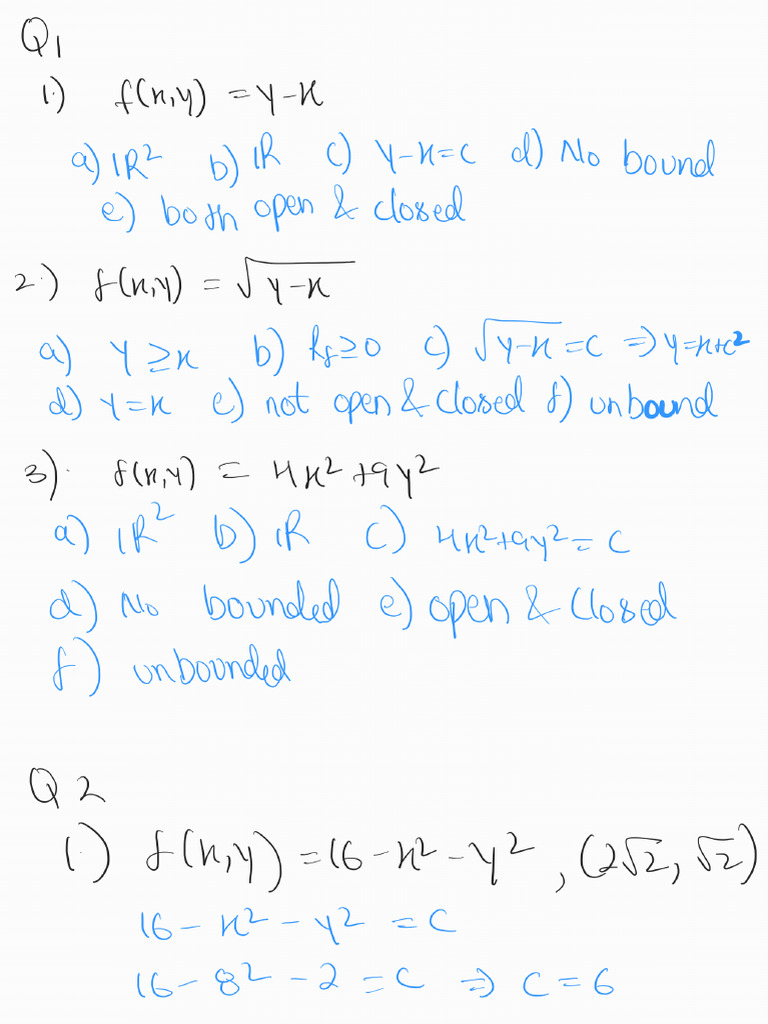 Calculus 2 (Tutorial 1) (KS) | PDF