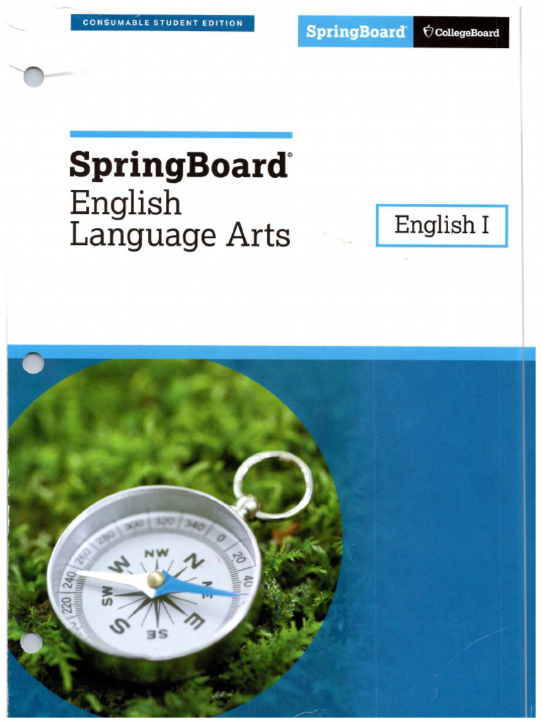 SpringBoard English Language Arts, English 1 | PDF