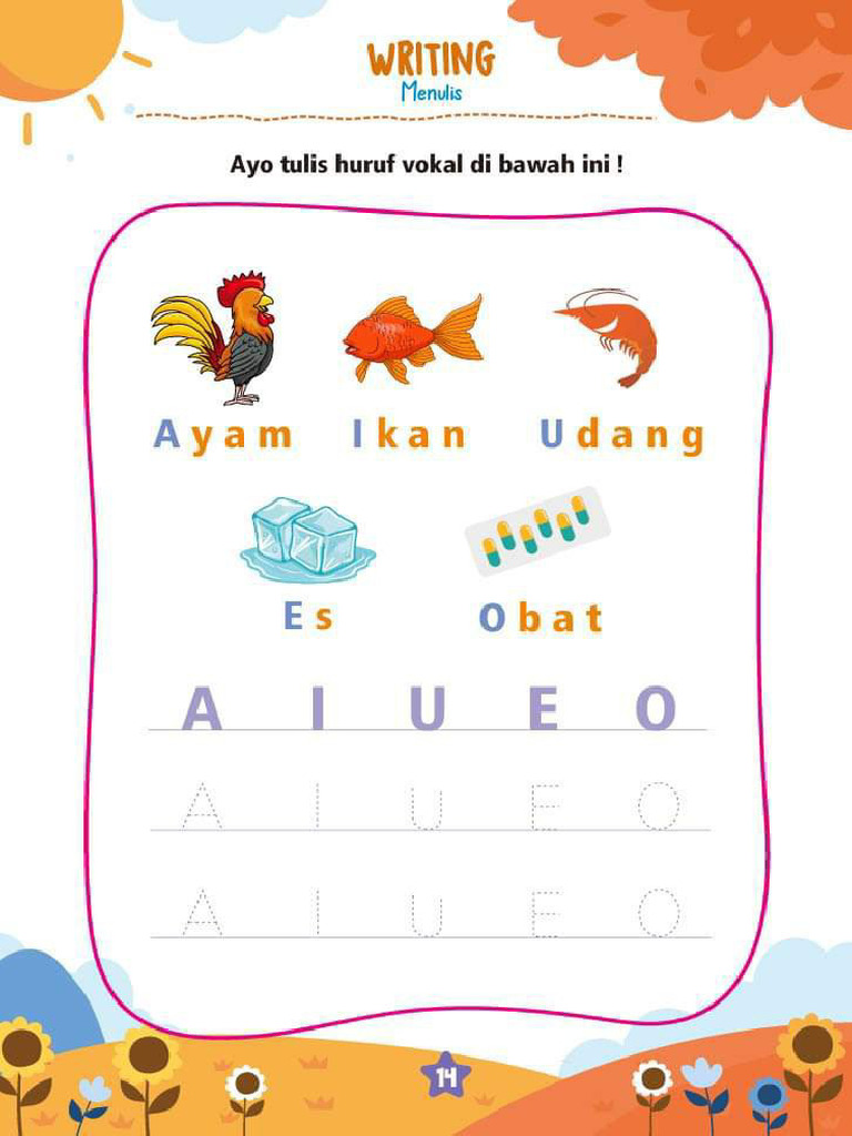 Belajar Menulis Kelas 1 Pdf