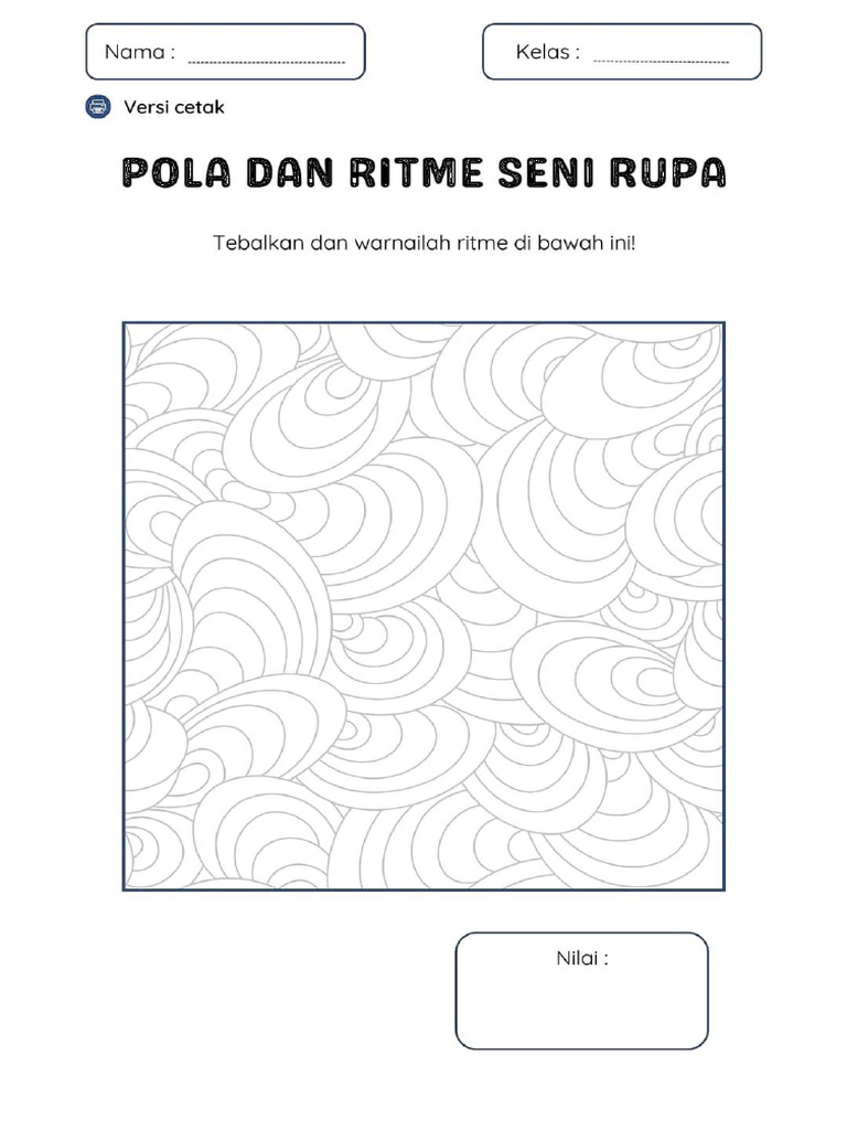 Pola Dan Ritme Seni Rupa | PDF