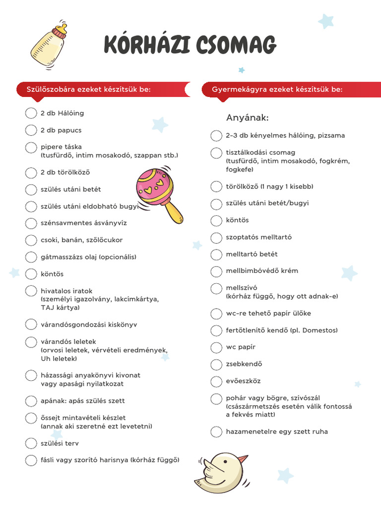 A4 Korhazi Csomag | PDF