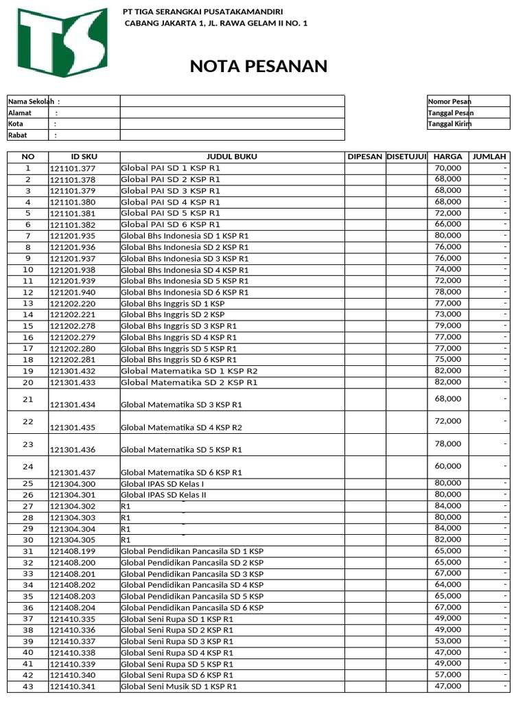 JKP 1 Global Tapes 2025 | PDF