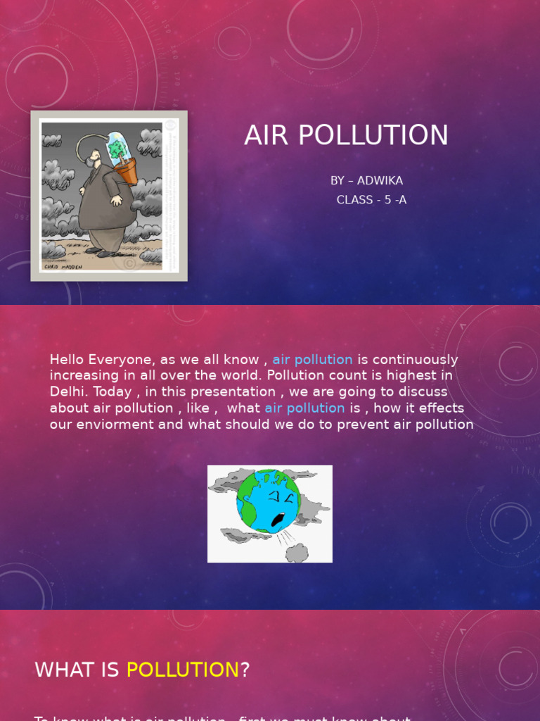 Air Pollution Science HW | PDF