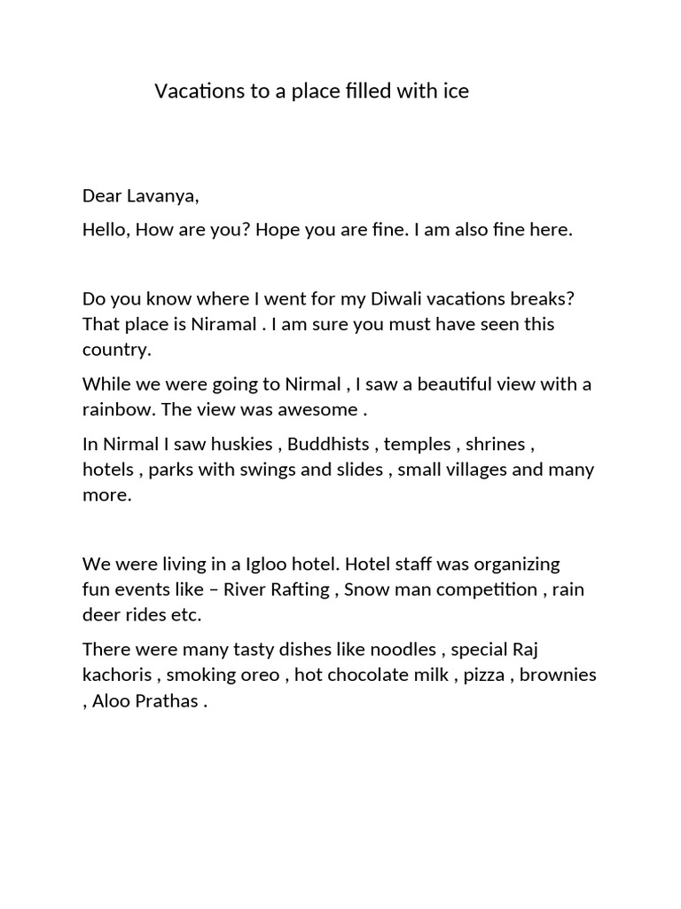 Letter Writing SST Project | PDF