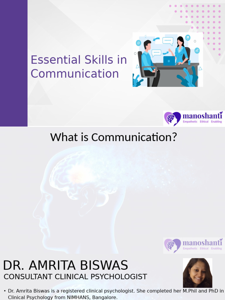Communication Skills Training | PDF | Psychotherapy | Clinical Psychology