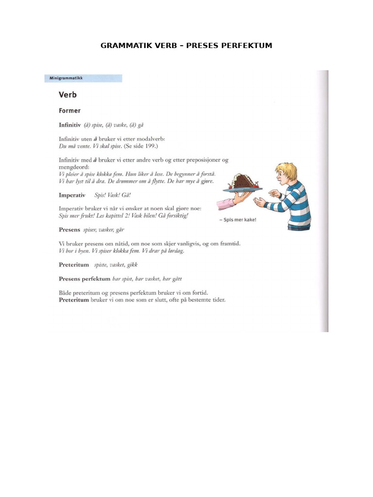 Grammatik Verb - 2 | PDF