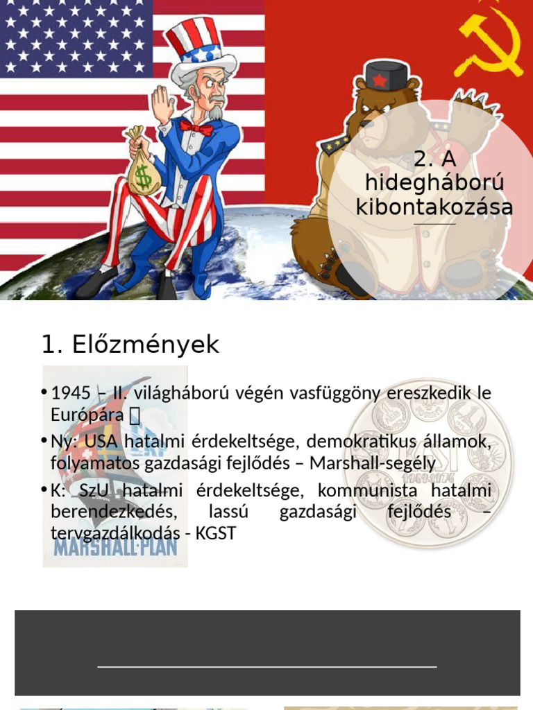 A Hidegháború Kibontakozása | PDF