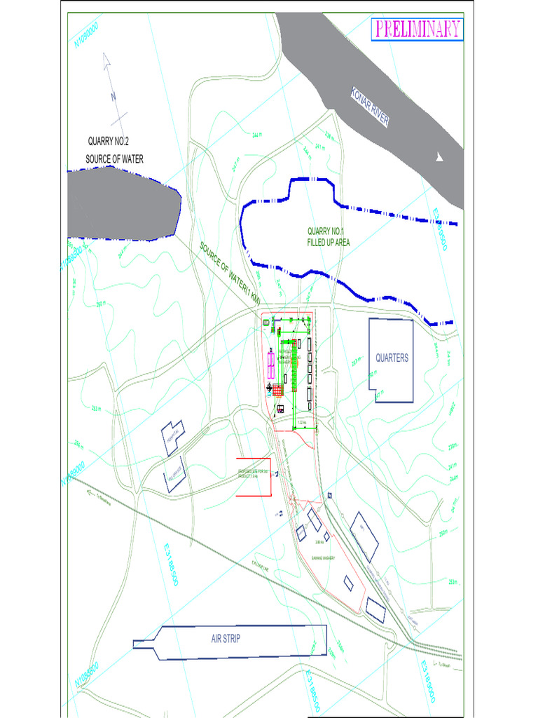 Layout Plot Plan & Elevations - Sawang-10.06.2024-Model | PDF | Energy Technology | Coal
