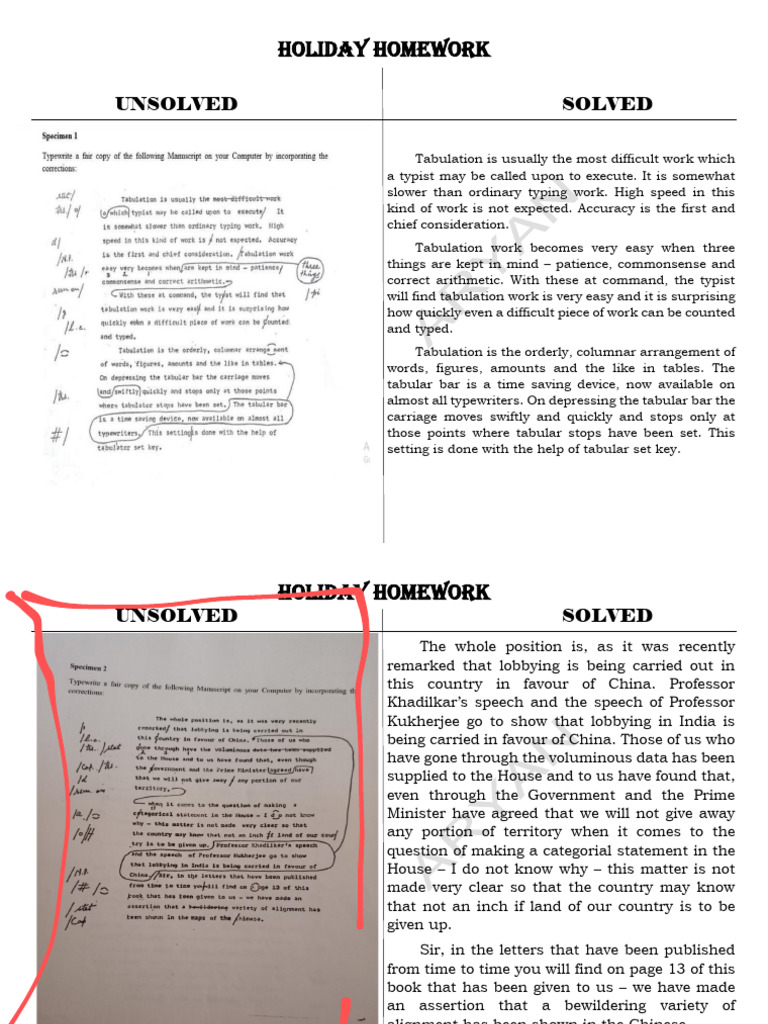 Typography Holiday Homework | PDF | Typewriter | Shorthand
