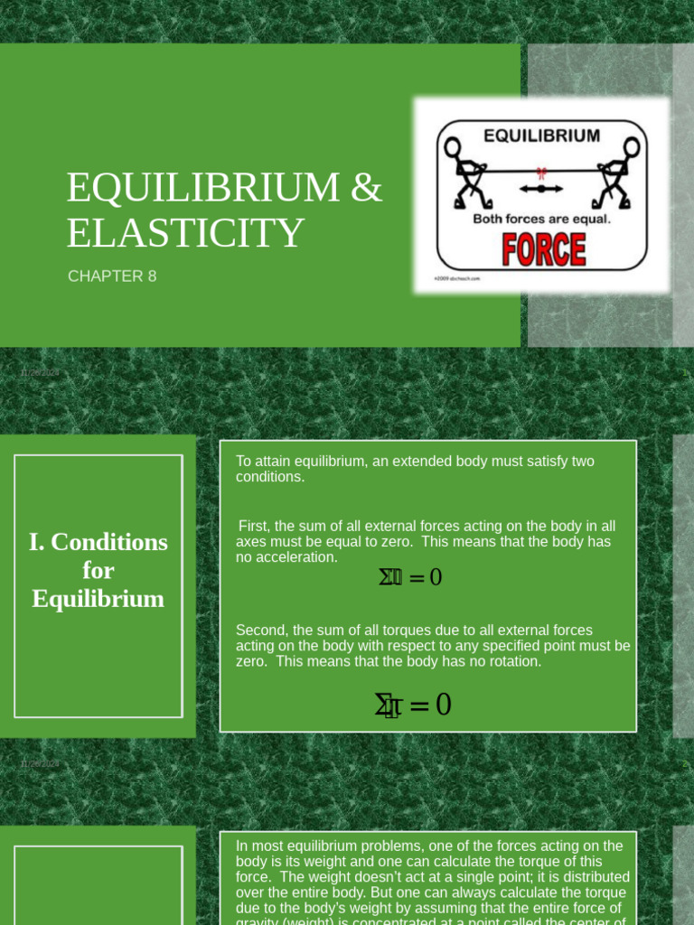 Chapter 8 Equilibrium Elasticity | PDF | Elasticity (Physics) | Deformation (Engineering)