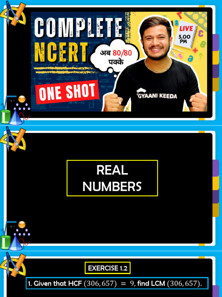 Updated Ncert One Shot | PDF | Circle | Sphere