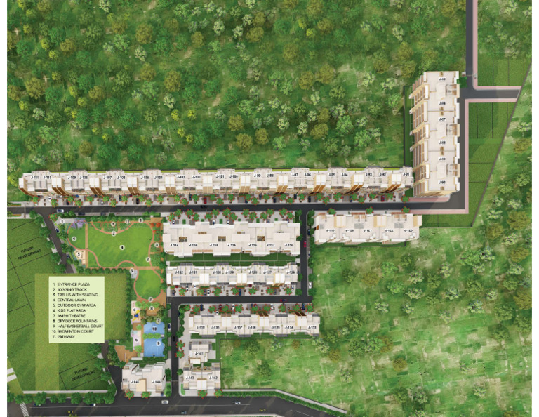 Adani J Block Master Plan | PDF