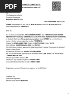 Tedi India Pvt. LTD.: Online Fitment Certificate | PDF