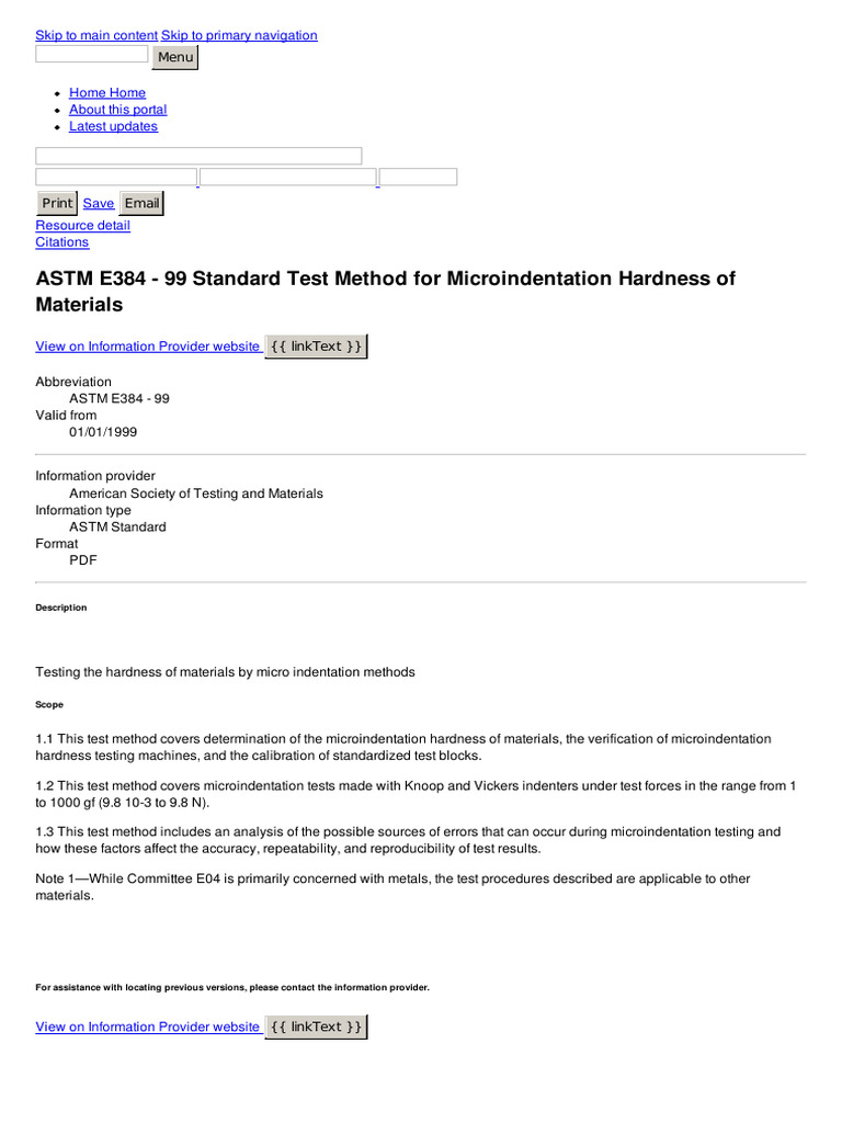 Astm E384 99 12369 | PDF