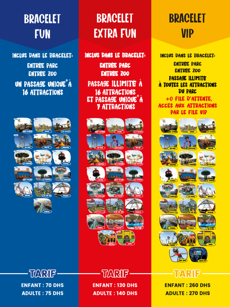 Attractions Par Bracelet | PDF