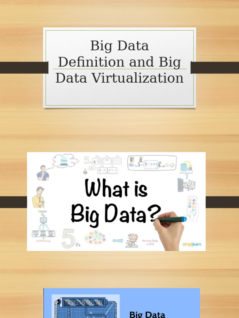 Big Data Definition and Big Data Virtualiization | PDF