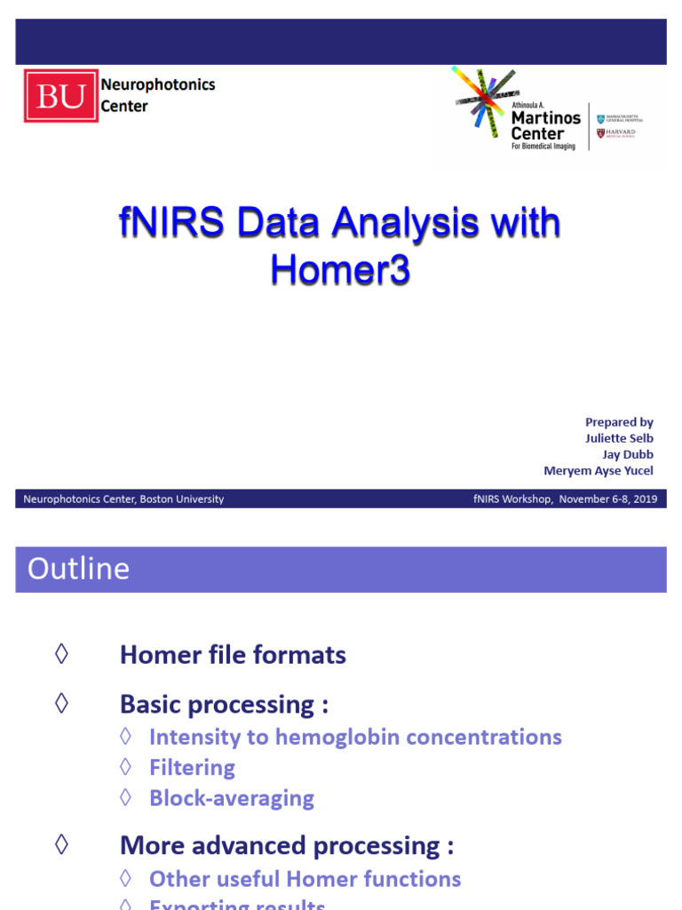 FNIRS Workshop Day1 BasicAnalysis | PDF | Computer File | File Format