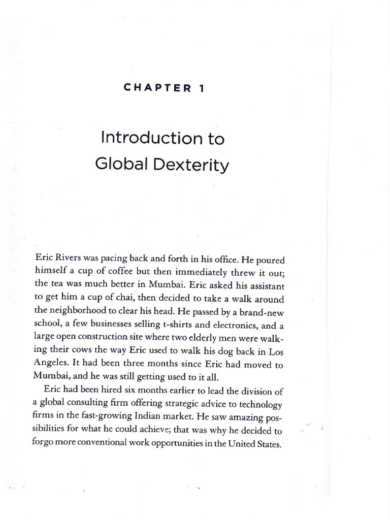 Global Dexterity | PDF