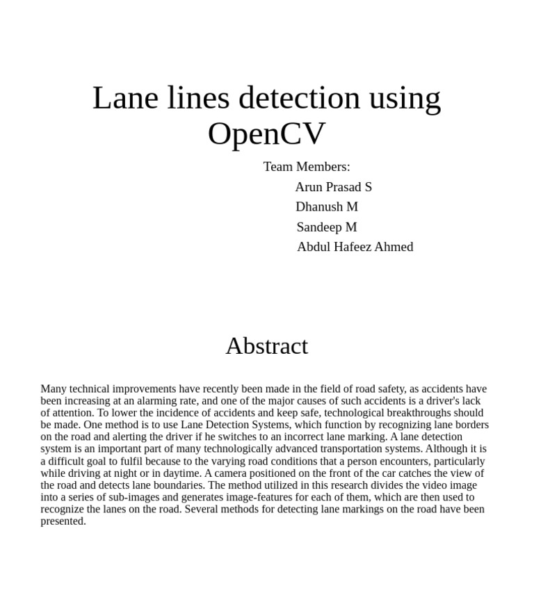 Final Project Abstract | PDF