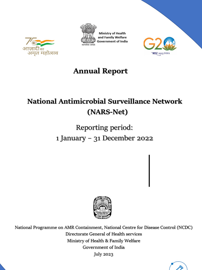 NARS-Net 2022 AMR Surveillance Report | PDF | Antimicrobial Resistance ...