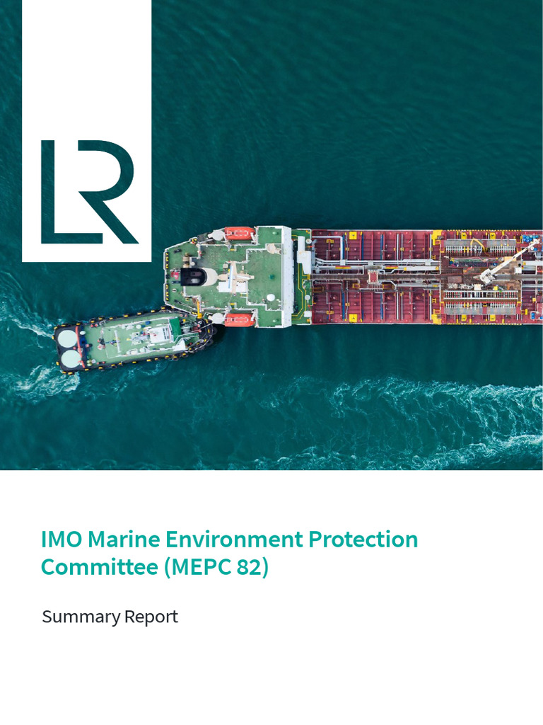 MEPC 82 Summary Report | PDF