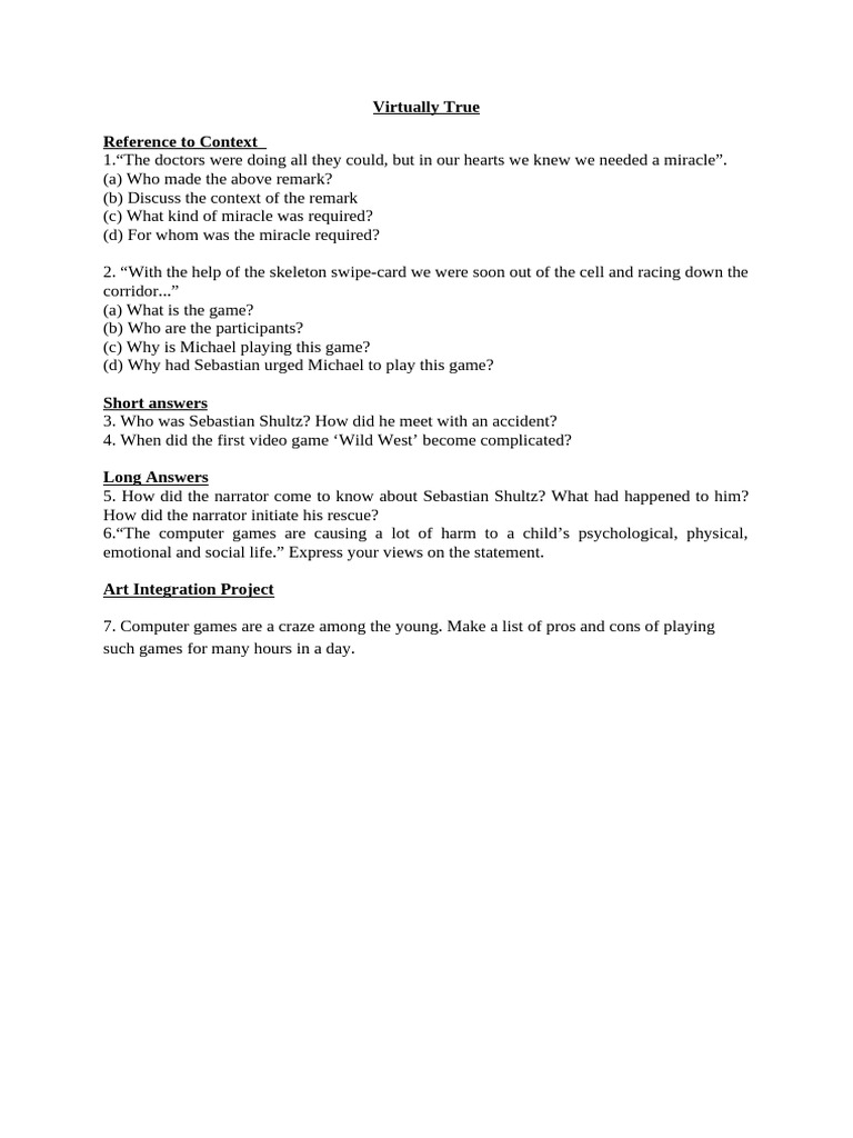 Virtually True | PDF