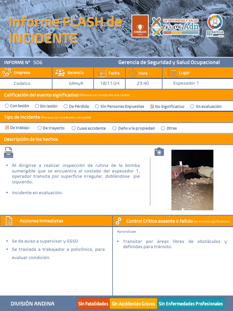 506 Informe Flash Codelco GRHyR | PDF