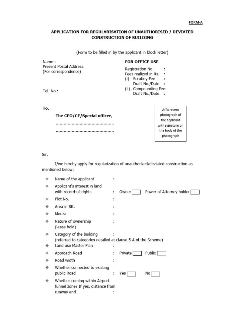 Applicationfor Regularisation | PDF | Justice | Crime & Violence