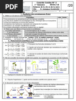 Contrôle SVT 2AC Semestre 2 avec Corrigé | PDF | Système reproducteur ...