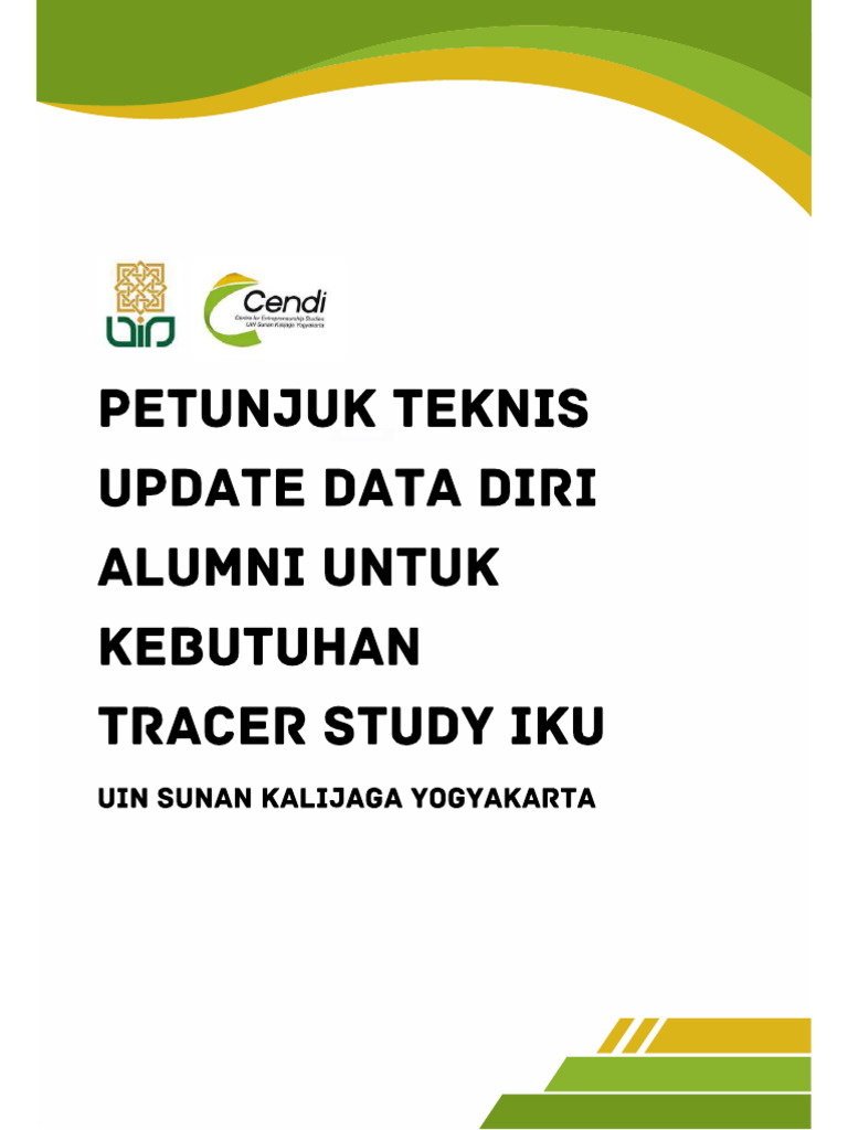 Panduan Tracer IKU - Alumni | PDF