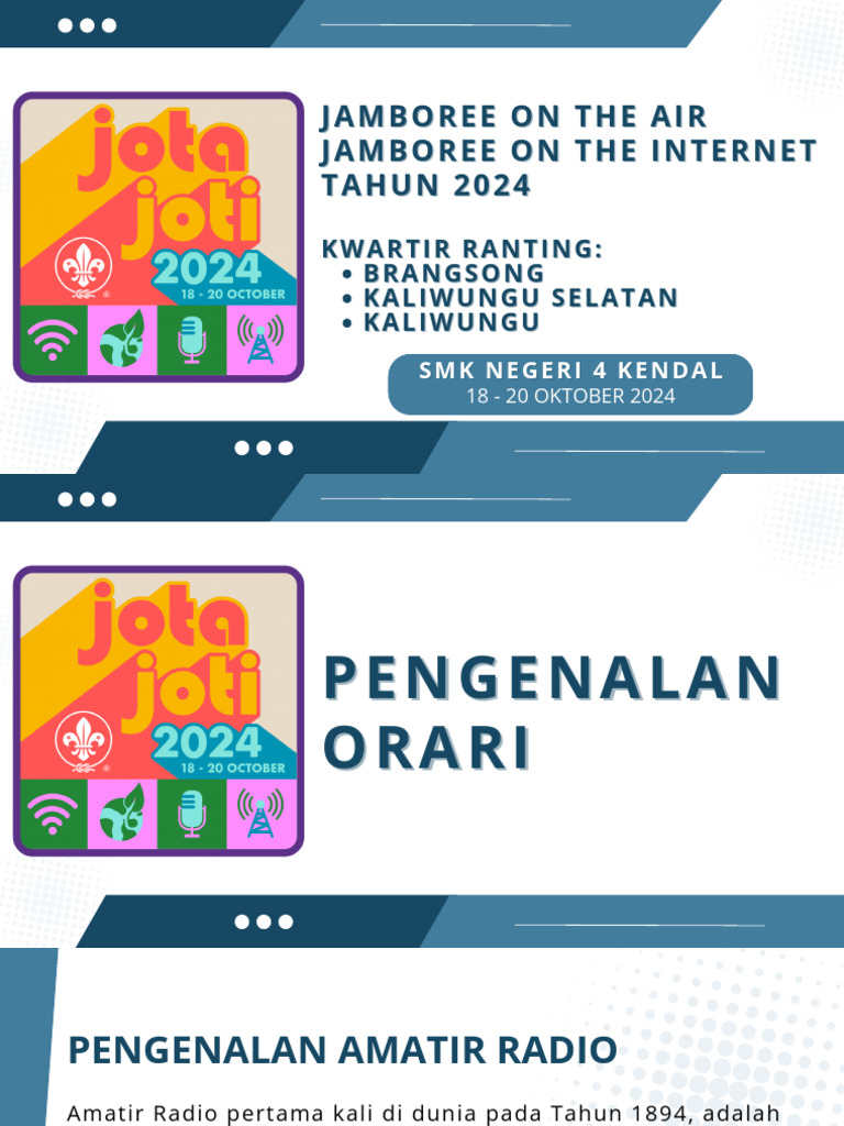Materi Pengenalan ORARI | PDF