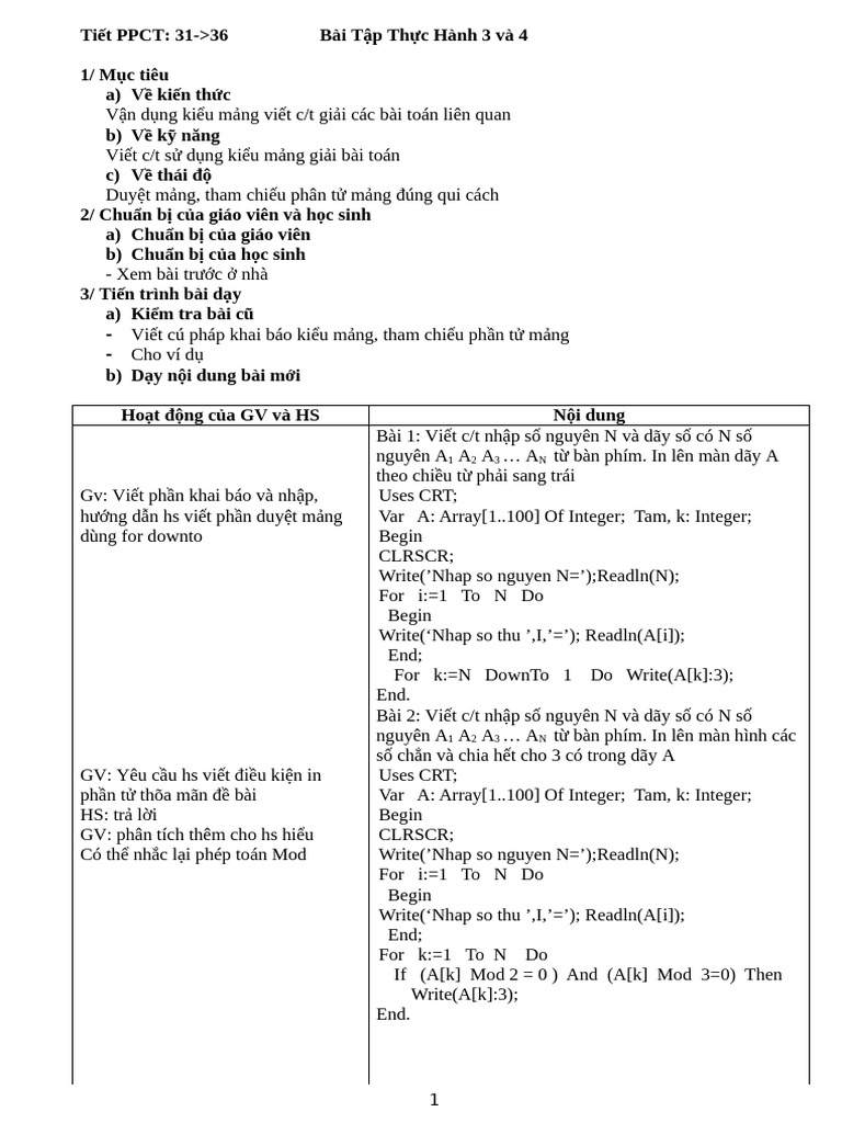 Bai Tap Thuc Hanh 3 | PDF