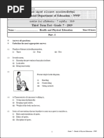 Grade 7 Health Self-Study Guide | PDF | Respiratory Tract | Lung