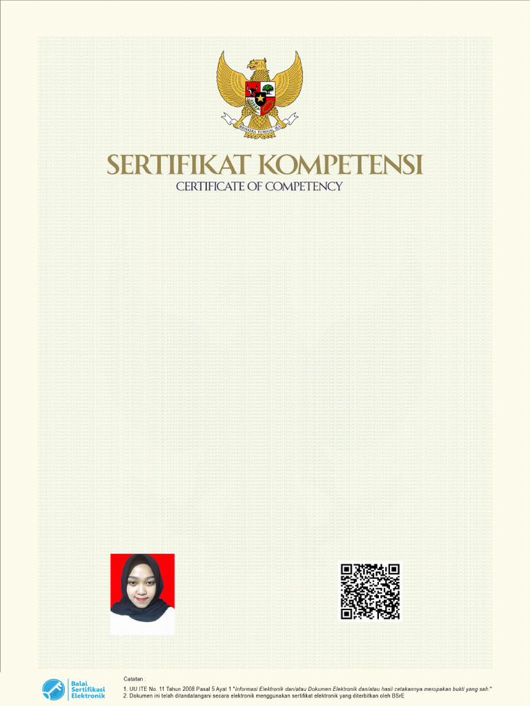 Sertifikat LKP | PDF