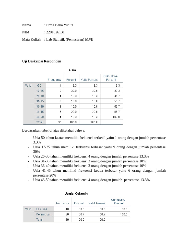 UTS Lab Statistik | PDF