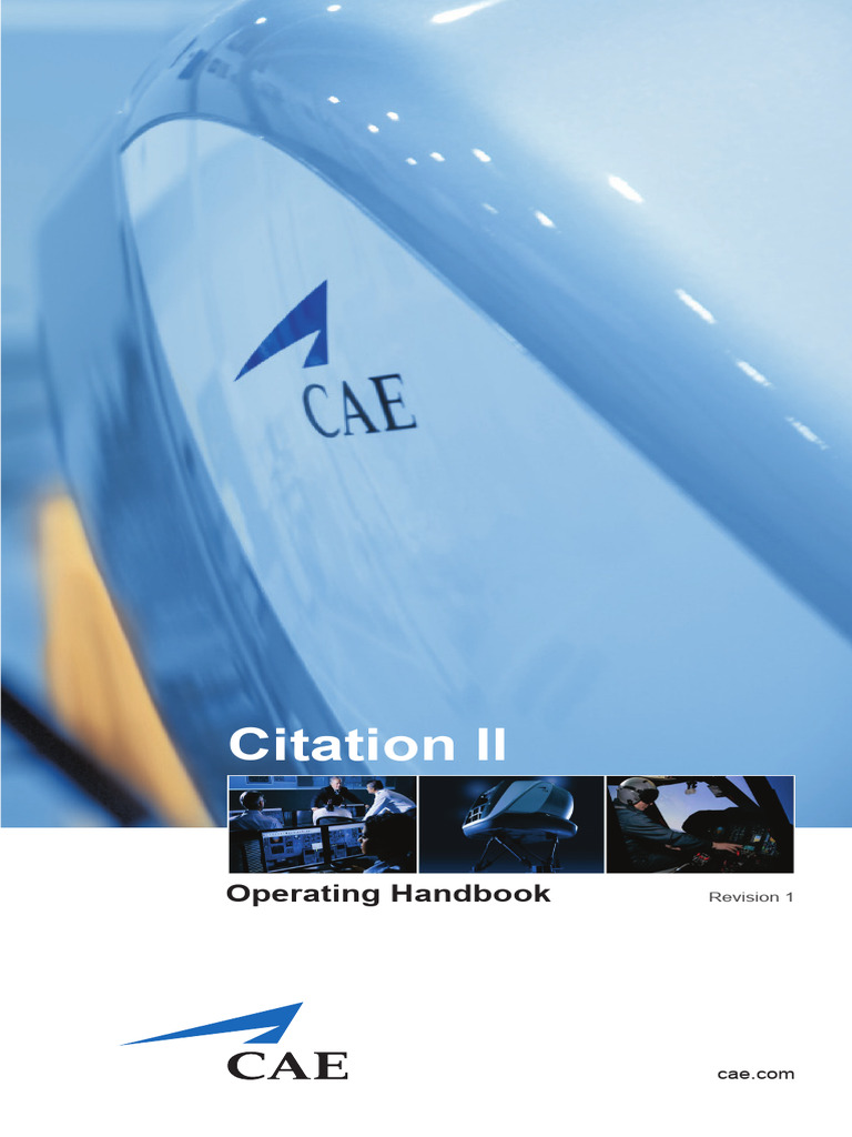 Check List Citation II | PDF | Ice | Aviation