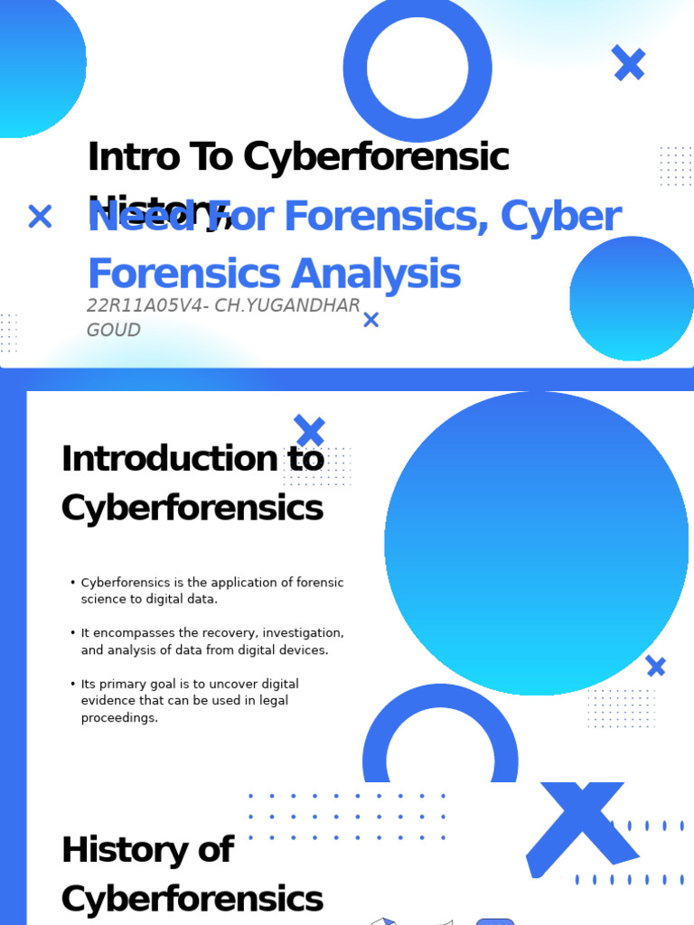 Historical Overview of Cyberforensics | PDF | Computer Forensics | Computer Law